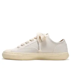 Mihara Yasuhiro Past Sole 6 Hole Low-top Sneaker - White