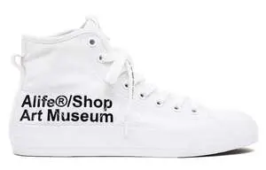 Adidas Alife X Nizza High 'artist Proof' Sneakers - White