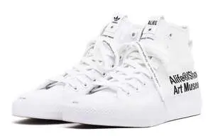 Adidas Alife X Nizza High 'artist Proof' Sneakers - White