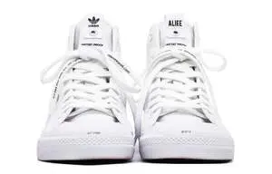 Adidas Alife X Nizza High 'artist Proof' Sneakers - White