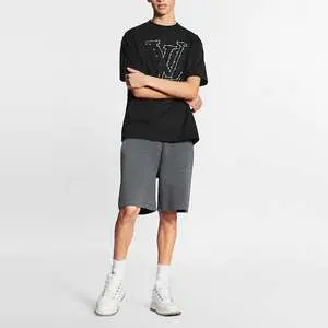 LOUIS VUITTON Printing Embroidered Short Sleeve