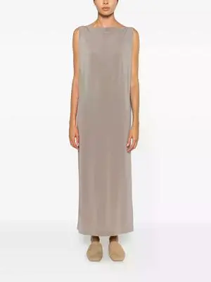 Issey Miyake Sleeveless Midi Dress