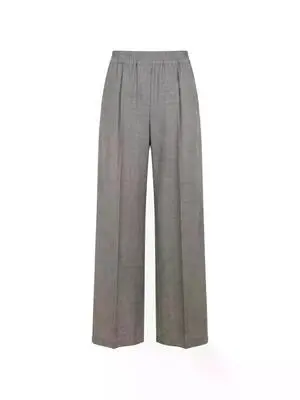 Brunello Cucinelli Pleated Wide Leg Trousers
