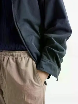 Prada Wide-leg Linen-blend Pants With Elasticated Waistband