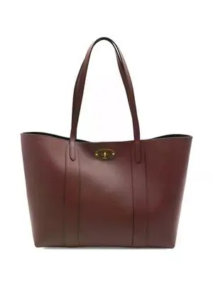 Mulberry Small Bayswater Leather Tote Bag - Red