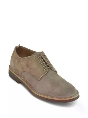 Officine Creative Suede Derby Shoes - Brown