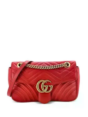 Gucci Gg Marmont Matelassé Leather Medium Shoulder Bag