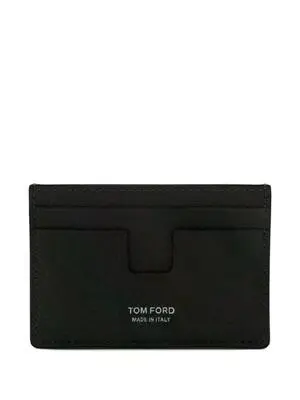 TOM FORD Logo-print Grained Cardholder