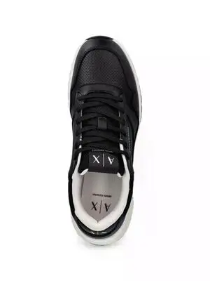 Armani Exchange Perforated Panel Sneakers