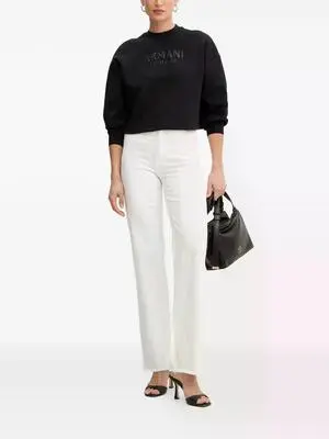 Armani Exchange Embellished Logo Sweatshirt