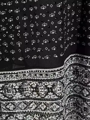 Ermanno Scervino Bandana-print Crystal-embellished Shorts