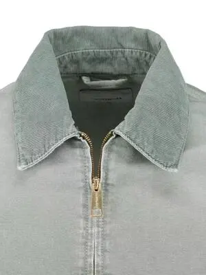 Carhartt Work In Progress Arcane Zip-up Denim Jacket - Green