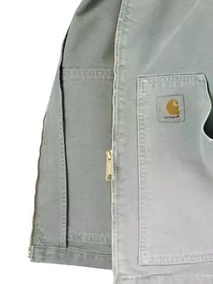 Carhartt Work In Progress Arcane Zip-up Denim Jacket - Green