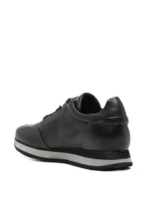 JOHN HARRISON Leather Panelled Lace-up Sneakers