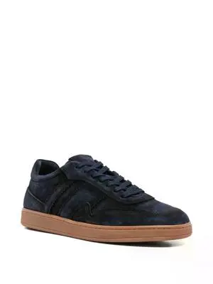 JOHN HARRISON Suede Panelled Sneakers