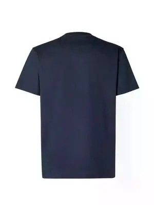 Fendi Logo-embroidered T-shirt - Blue