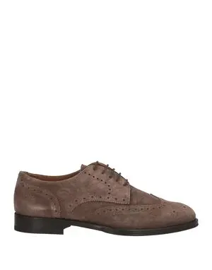 TESTONI Lace-up Shoes Size Calfskin - Grey