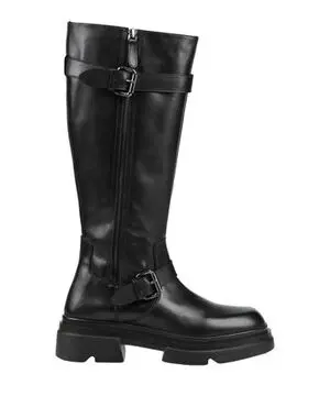 EMANUÉLLE VEE Boot Size Cow Leather - Black