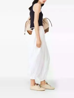 Maje Crochet-knit Cropped Vest