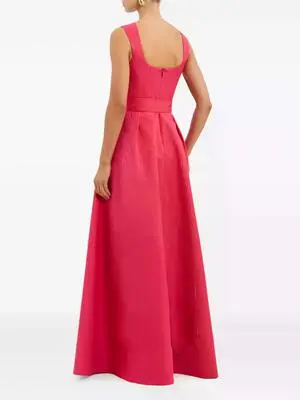 Rebecca Vallance Rosalia Gown In Magenta