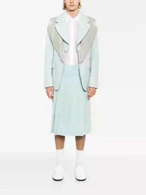 Comme Des Garçons Layered-lapel Blazer