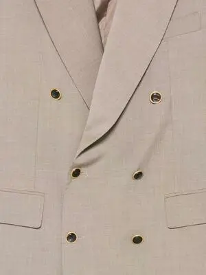 MARSEM Double-breasted Peak-lapels Blazer