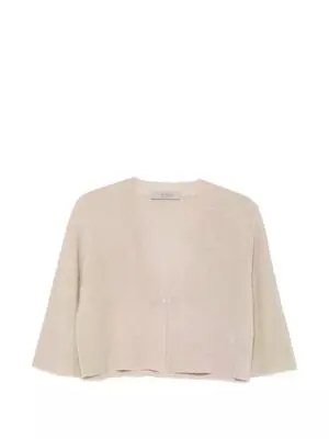 D.exterior Metallic-effect Cropped Jacket - Neutrals