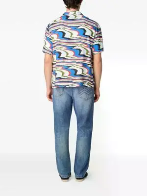 Missoni Abstract-print Short-sleeve Shirt