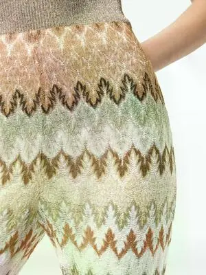 Missoni Zigzag Knit Flared Trousers