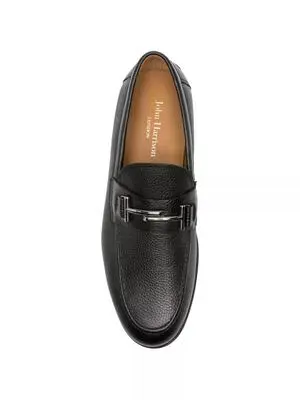 JOHN HARRISON Grained Leather Loafers