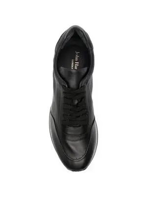 JOHN HARRISON Leather Panelled Lace-up Sneakers