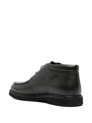 JOHN HARRISON Pebbled-effect Derby Shoes