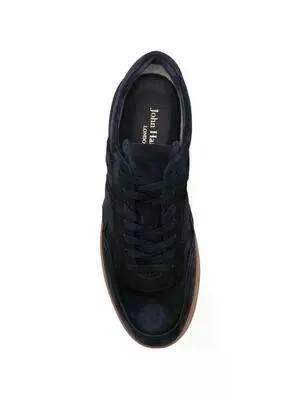 JOHN HARRISON Suede Panelled Sneakers