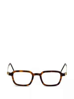 LINDBERG Tortoiseshell-effect Eyeglasses - Brown