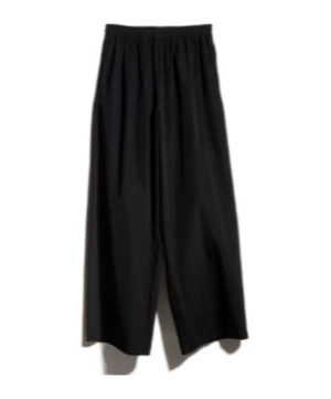 Gucci Cotton Acetate Faille Wide Leg Pants - Black