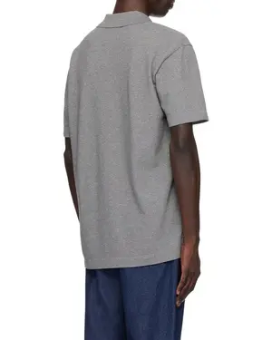 Maison Kitsuné Bold Fox Head Patch Polo Shirt