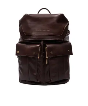 Brunello Cucinelli Embossed Bags For Men