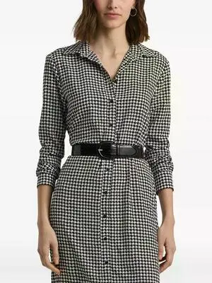 Ralph Lauren Houndstooth Shirt Dress