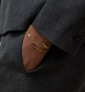 Dior Cd Charm Chain Bracelet