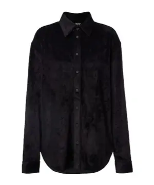 Balenciaga Velvet Shirt