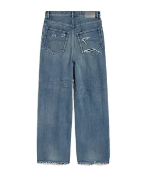 Balenciaga Baggy Distressed Jeans