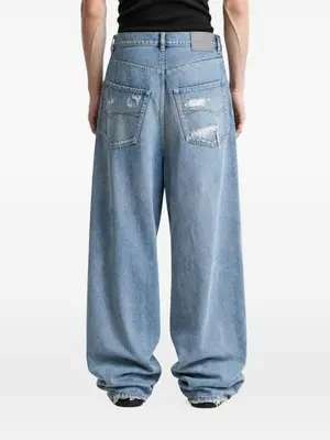 Balenciaga Baggy Distressed Jeans