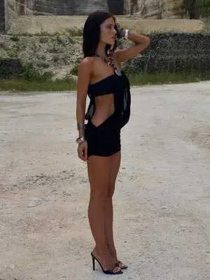 OUTCAST Lizeth Strapless Mini Dress