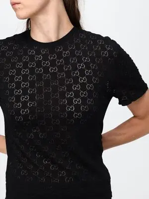 Gucci Allover Gg Knit T-shirt