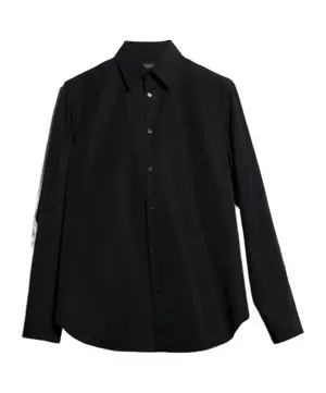 Gucci Piece Dyed Poplin Shirt - Black