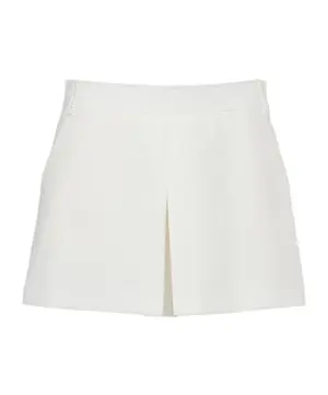 TOM FORD Cotton And Silk-blend Piqué Skort