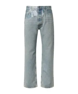 MAISON MARGIELA Four Stitches Straight Jeans - Gray