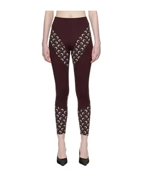 MARINE SERRE Moon Pattern Leggings