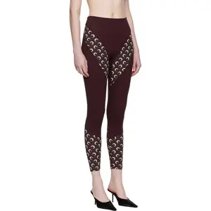 MARINE SERRE Moon Pattern Leggings