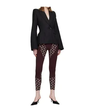 MARINE SERRE Moon Pattern Leggings
